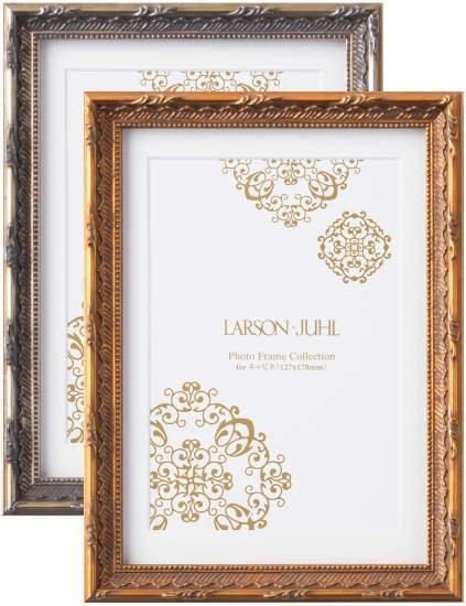 プティカレ 金/銀 中判 (152×212mm・A5) 木製 水彩・デッサン額縁 フォトフレーム アクリル仕様 - 額縁 - 激安通販 | 額のまつえだ / 油彩・水彩・デッサン額縁専門店