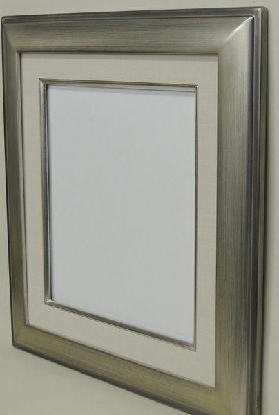 七宝色紙額縁 銀 表面保護アクリル仕様 - 額縁 - 激安通販 | 額のまつえだ / 油彩・水彩・デッサン額縁専門店