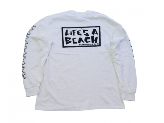 LIFE'S A BEACH ライフズアビーチ LAB & PUNK SKULL SLEEVE LIFE'S A BEACH ライフズアビーチ LAB & PUNK SKULL SLEEVE